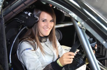 news: Female racer to test Dunlop Series V8 Supercar - Speedcafe.com